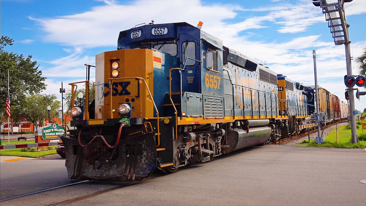 Train Viewing Platform Plant City Florida - YouTube