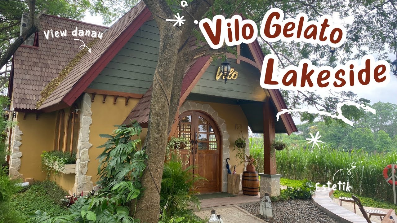 Cafe dengan View Danau Ter-Cozy di Jakbar! Vilo Gelato Lakeside Citra 8 ...