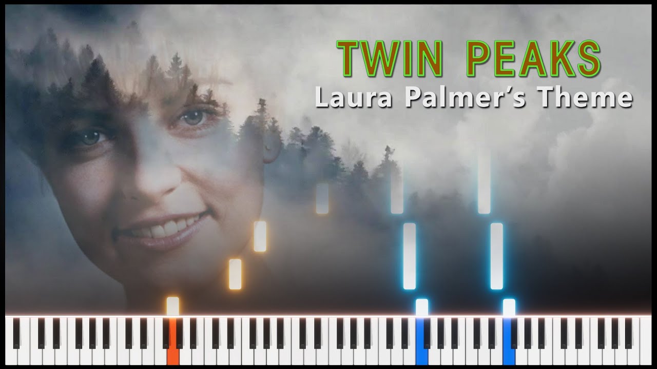 Laura Palmer's Theme, Twin Peaks (Angelo Badalamenti) | Piano tutorial ...