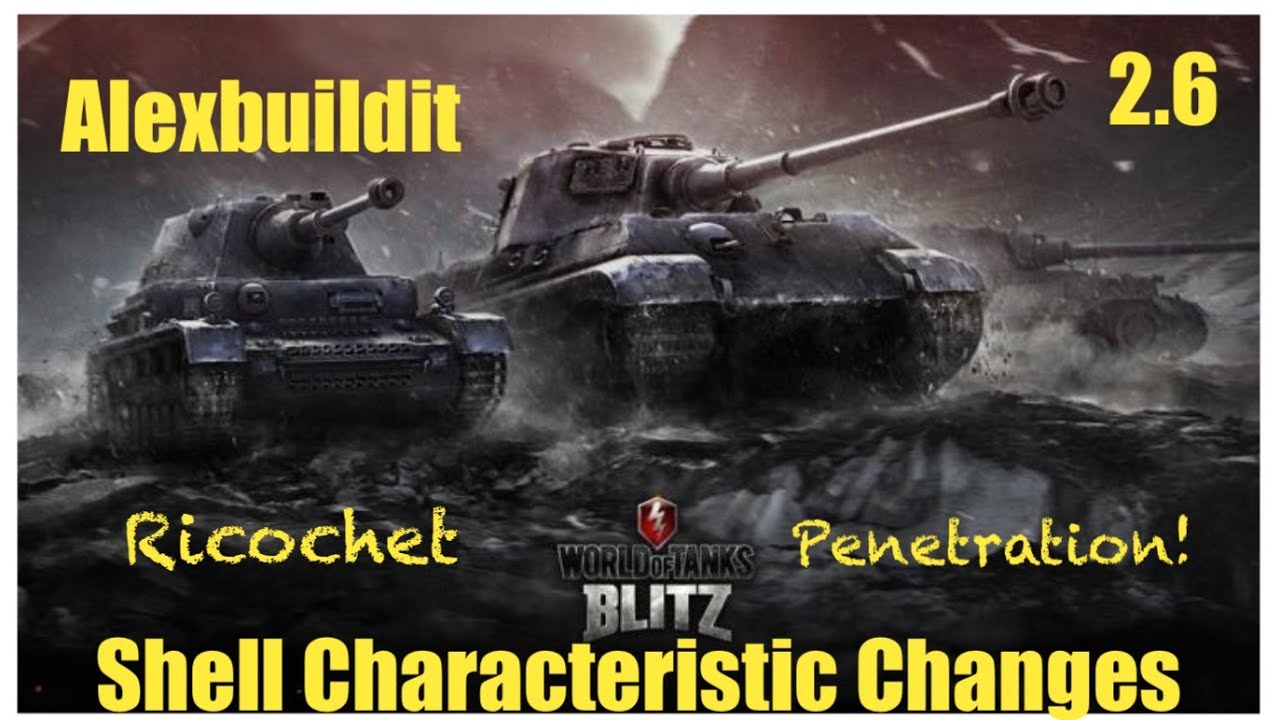 WOTB - Ricochet! Shell changes in update 2.6 - YouTube