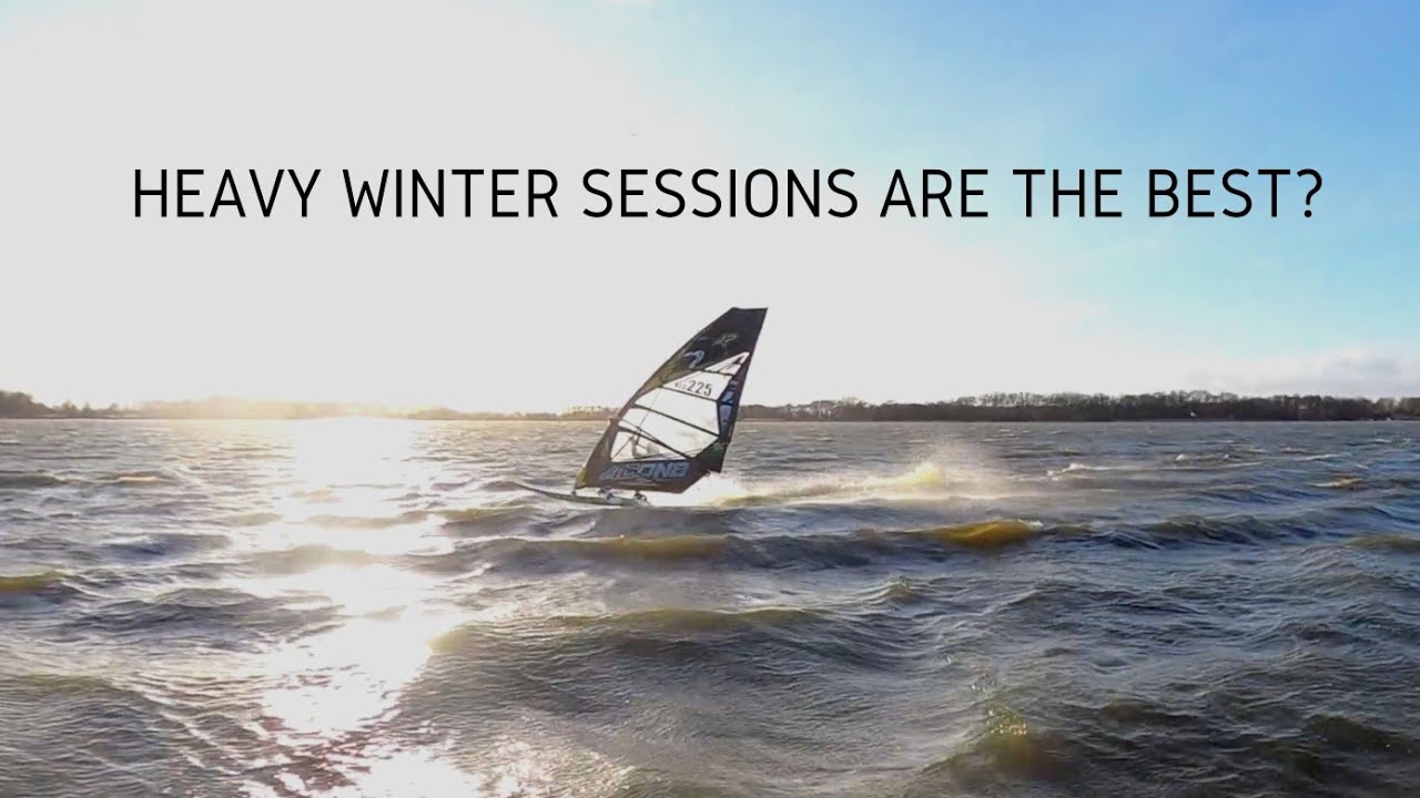 WINTER Windsurfing Session | Part 2: The Riders Perspective - YouTube