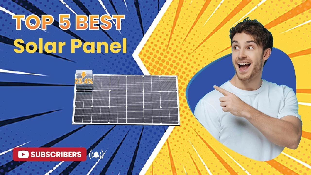 Top 5 Best Portable Solar Panel in 2025 - YouTube