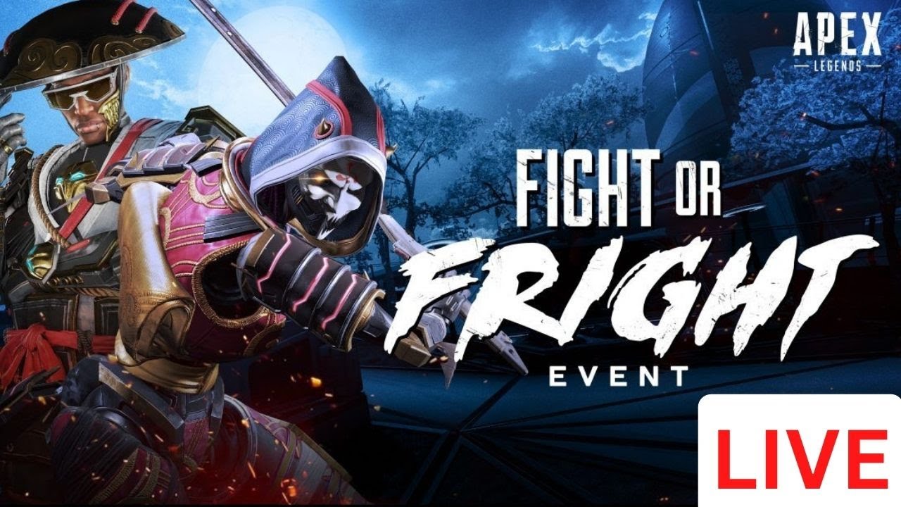 Fight Or Fright Event Later Today!!! || Apex Legends LIVE - YouTube