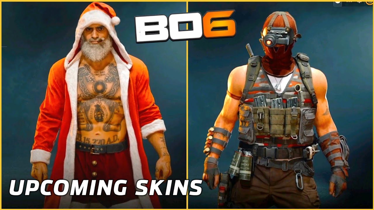 Upcoming Skins Daddy Claus Coyoto & More | Black Ops 6 & Warzone ...