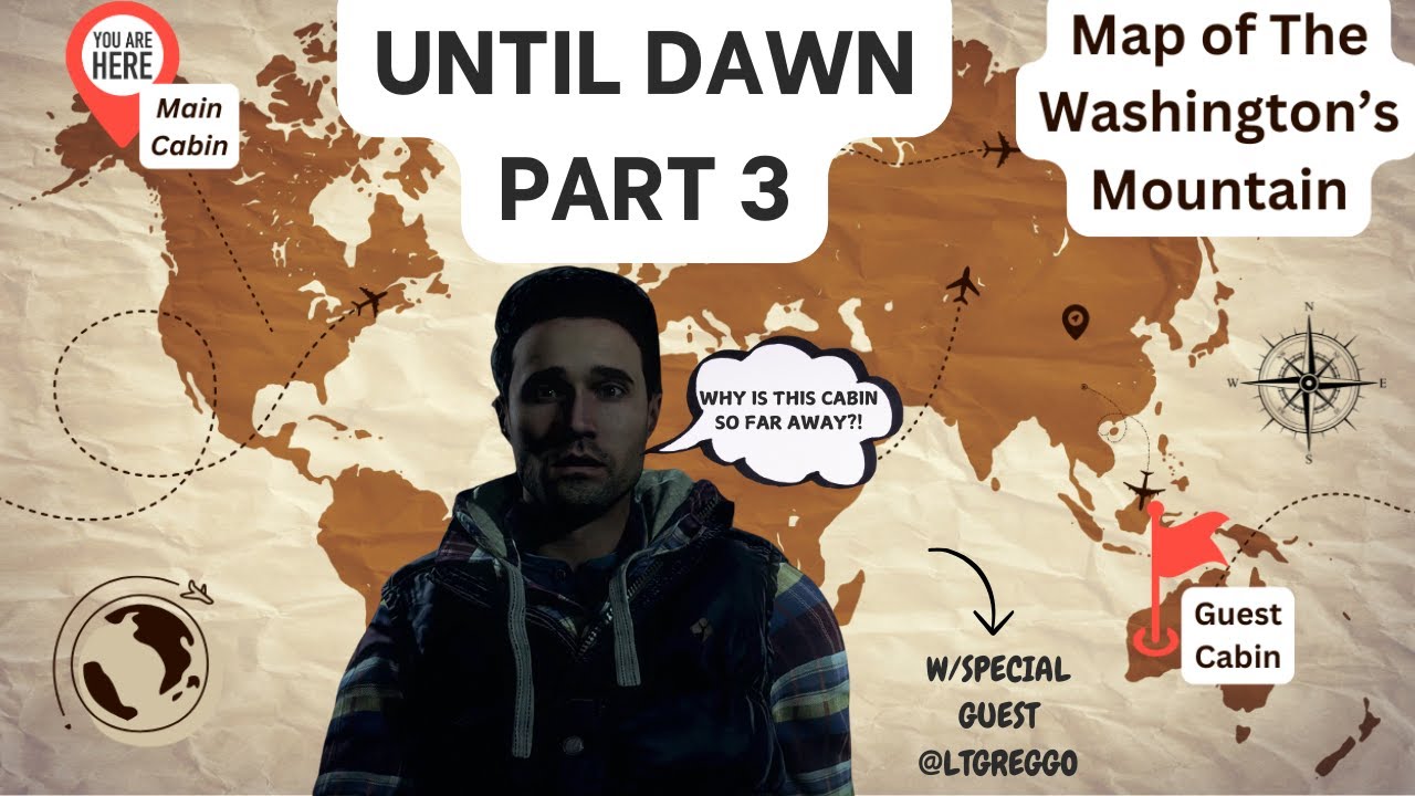 The Quest to the Furthest Guest Cabin in the World// Until Dawn Part 3 ...