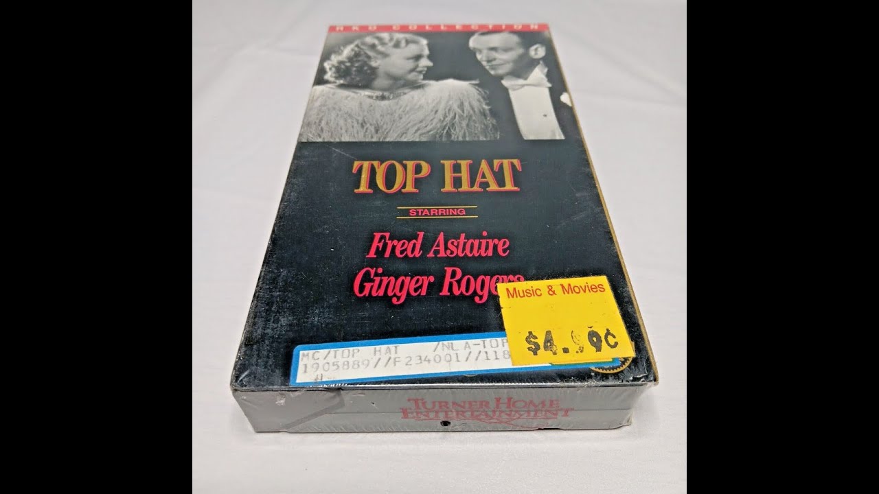 Opening & Closing to Top Hat (1935) 1988 VHS - YouTube
