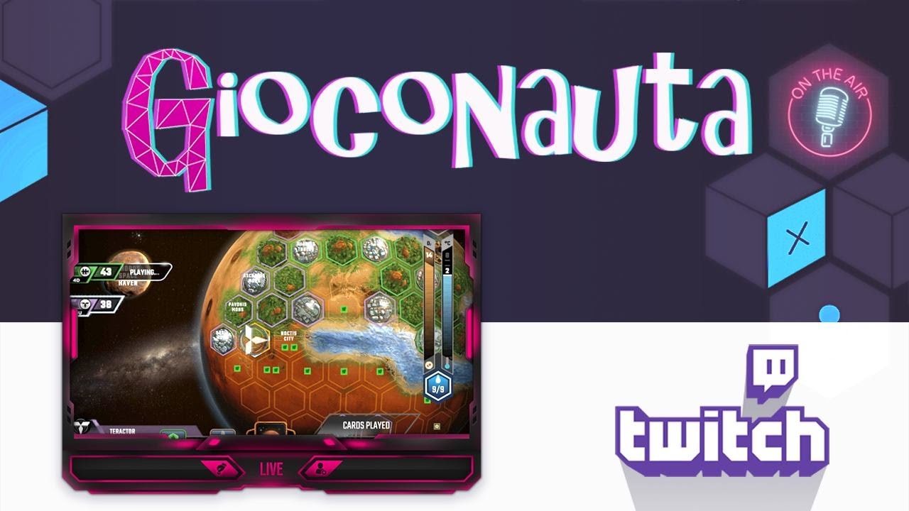 Terraforming Mars Digital Version: in fuga dalla terra - YouTube