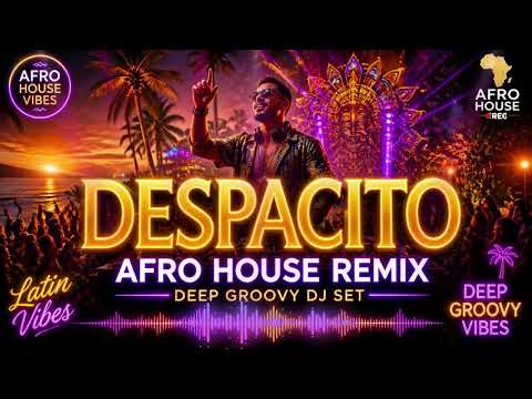 Despacito (Afro House Version) 🎶 Ultimate Latin Club Remix | Deep Groovy DJ Set