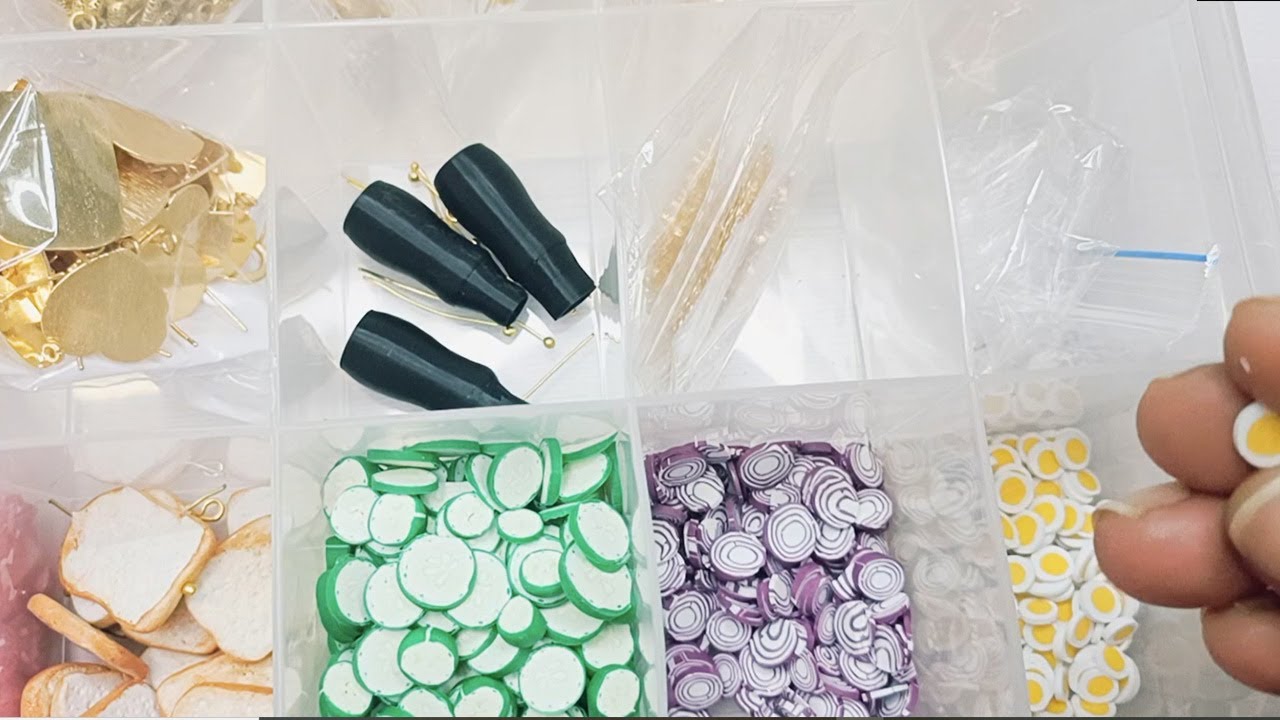 Polymer Clay Boiled egg canes | Miniature | Handmade - YouTube