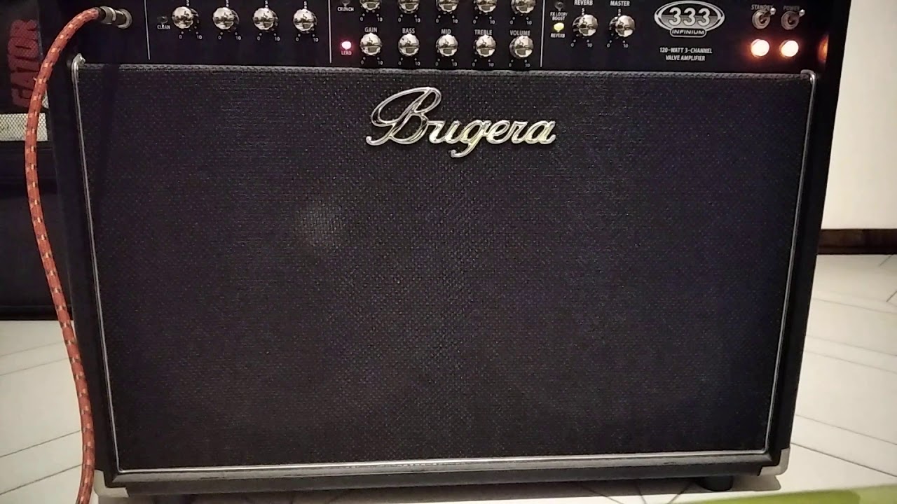 Bugera 333 Infinium (lead) 120 watt NO METAL TEST - YouTube