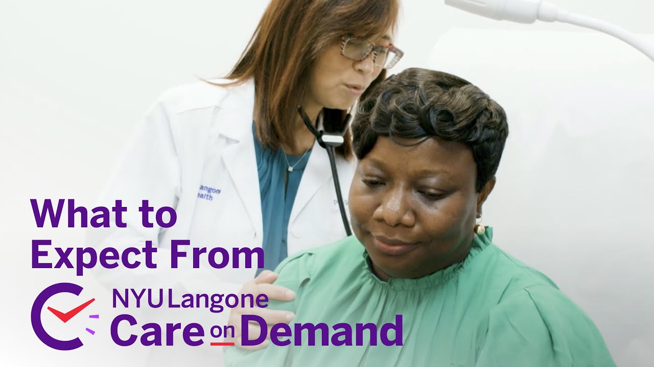 Same-Day Primary Care Appointments: NYU Langone's Care on Demand - YouTube