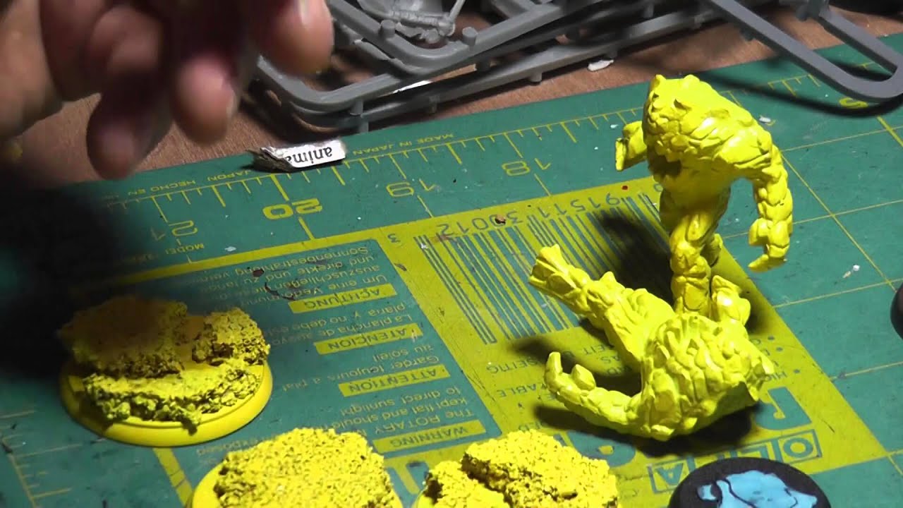 Miniature Painting: Lava Effects - YouTube