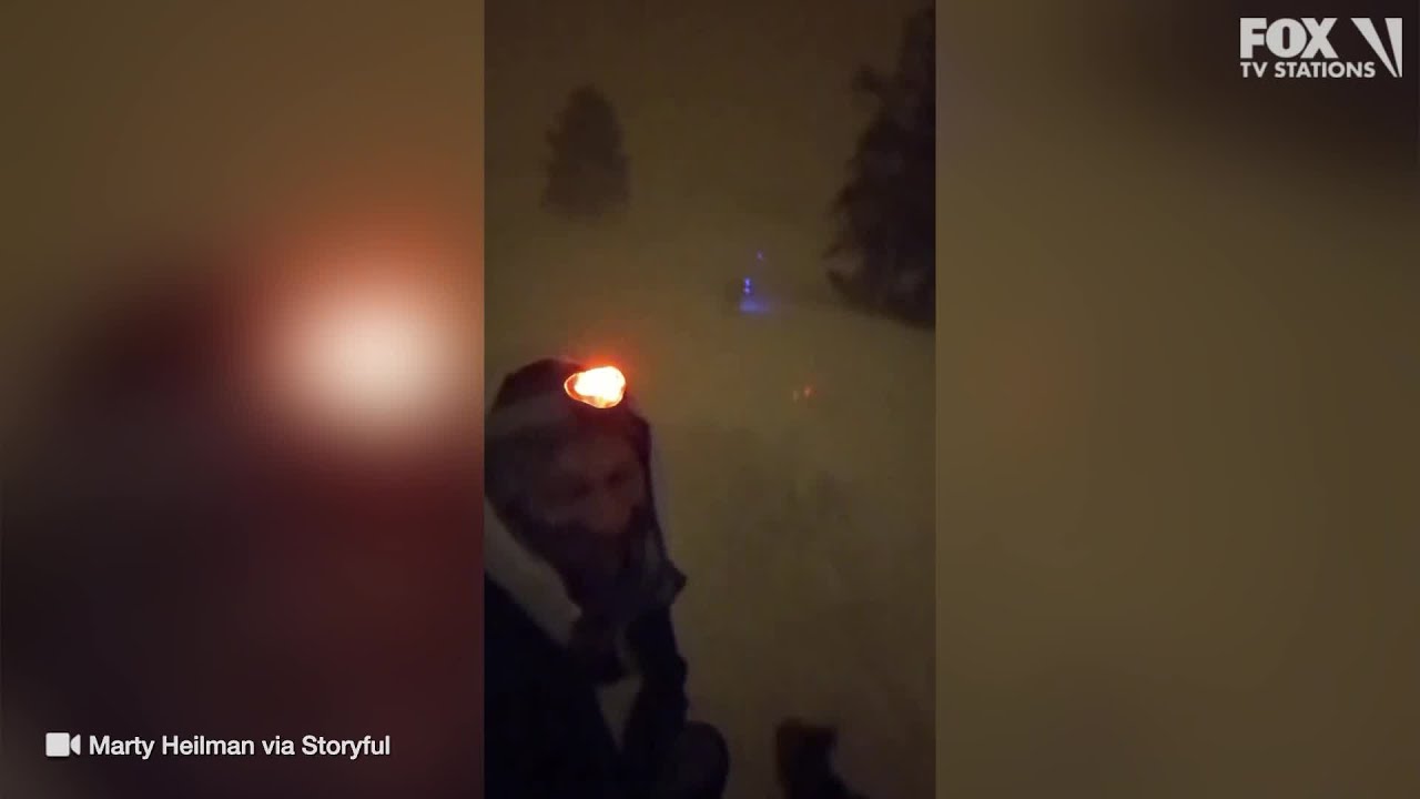 'Crazy' snow day in Flagstaff - YouTube