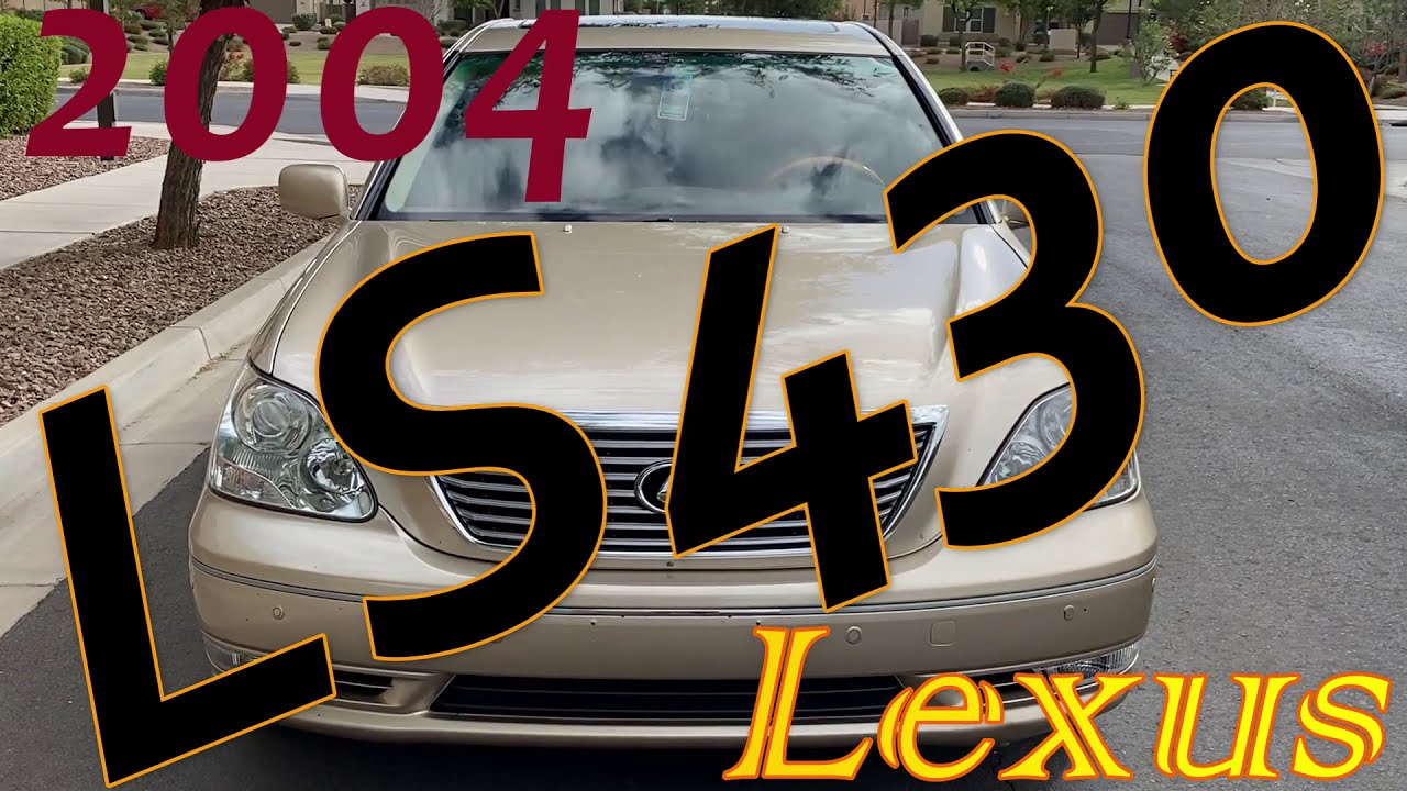 2004 Lexus LS430 | Sport Suspension Package | 4.3L V8 | 290 HP | 320 ...