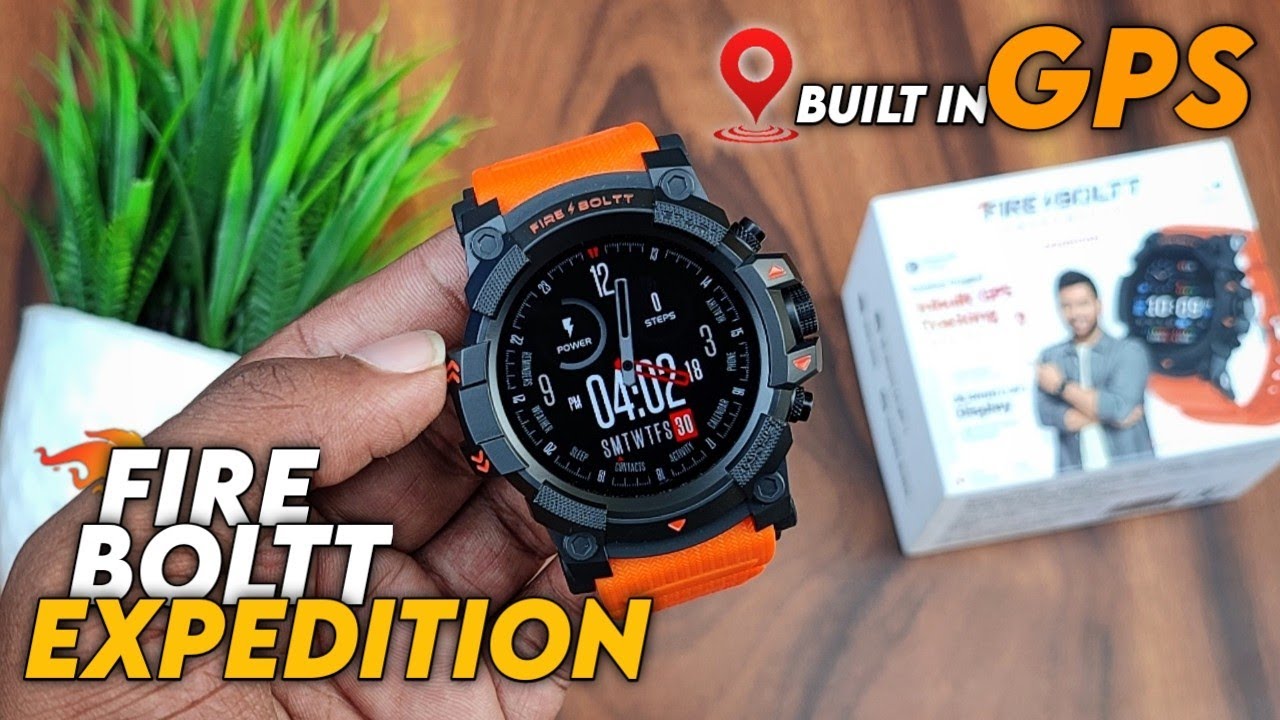 Fire Boltt Expedition Detailed Review||Best Built-in GPS Smartwatch ...