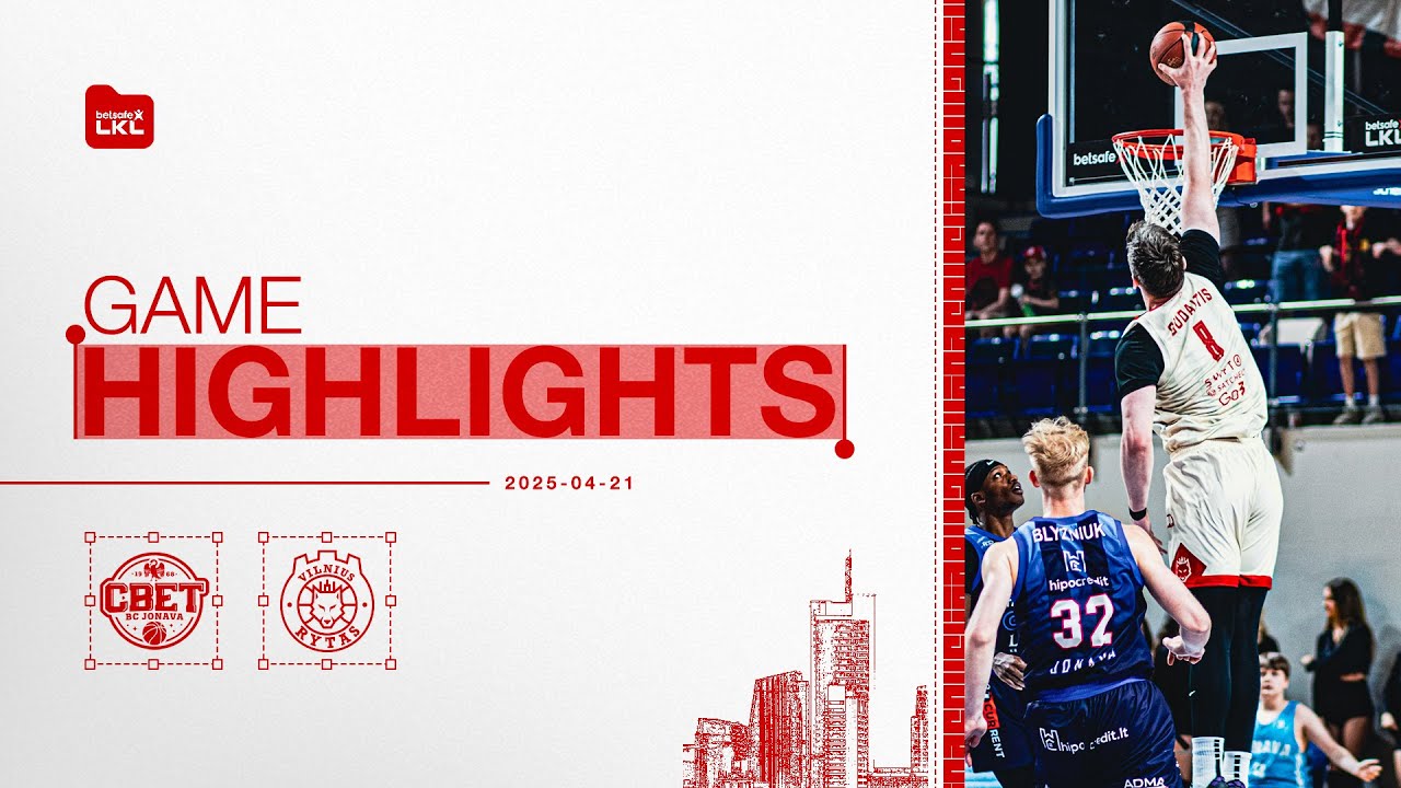 Rytas Overcomes Cbet in LKL | Highlights | April 21, 2025 - YouTube