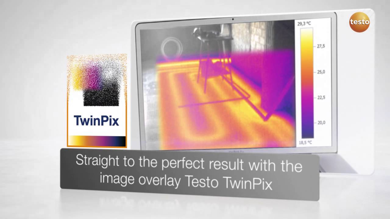 Thermal imager testo 882 | Be sure. Testo - YouTube
