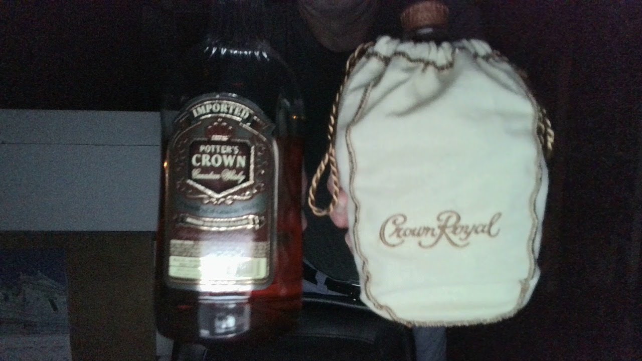 Potter's Crown vs. Crown Royal Bourbon Mash - YouTube