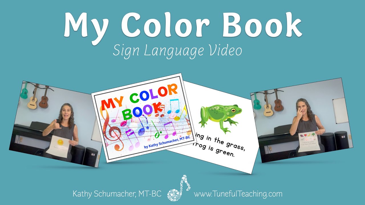My Color Book Sign Language Video - YouTube