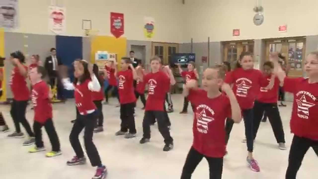 Pennypack students Dance to HAPPY - YouTube