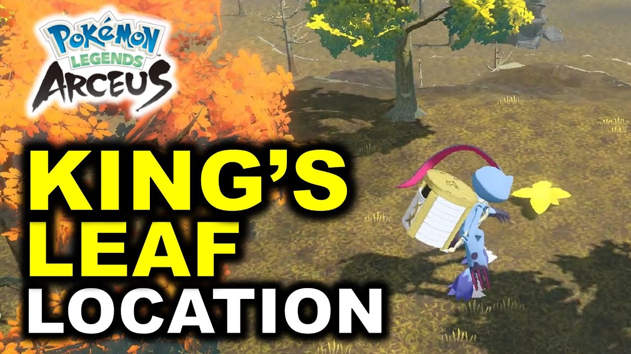 King's Leaf Location | Pokemon Legends Arceus - YouTube