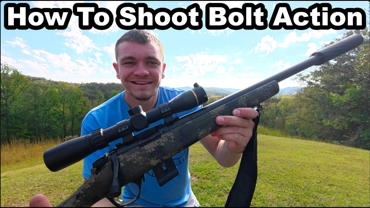 How To Shoot a Bolt Action Rifle for Beginners! - YouTube
