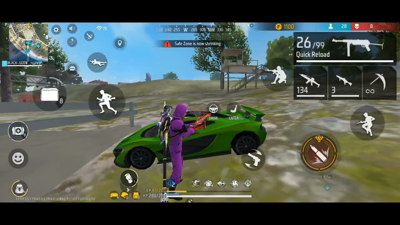 Purple criminal 18 kills in 1v4 op Gameplay🔥😈#viral #freefire #trending ...