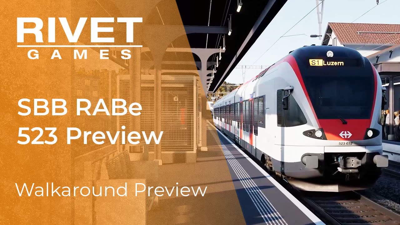 Train Sim World 2 | SBB RABe 523 Walkaround Preview - YouTube
