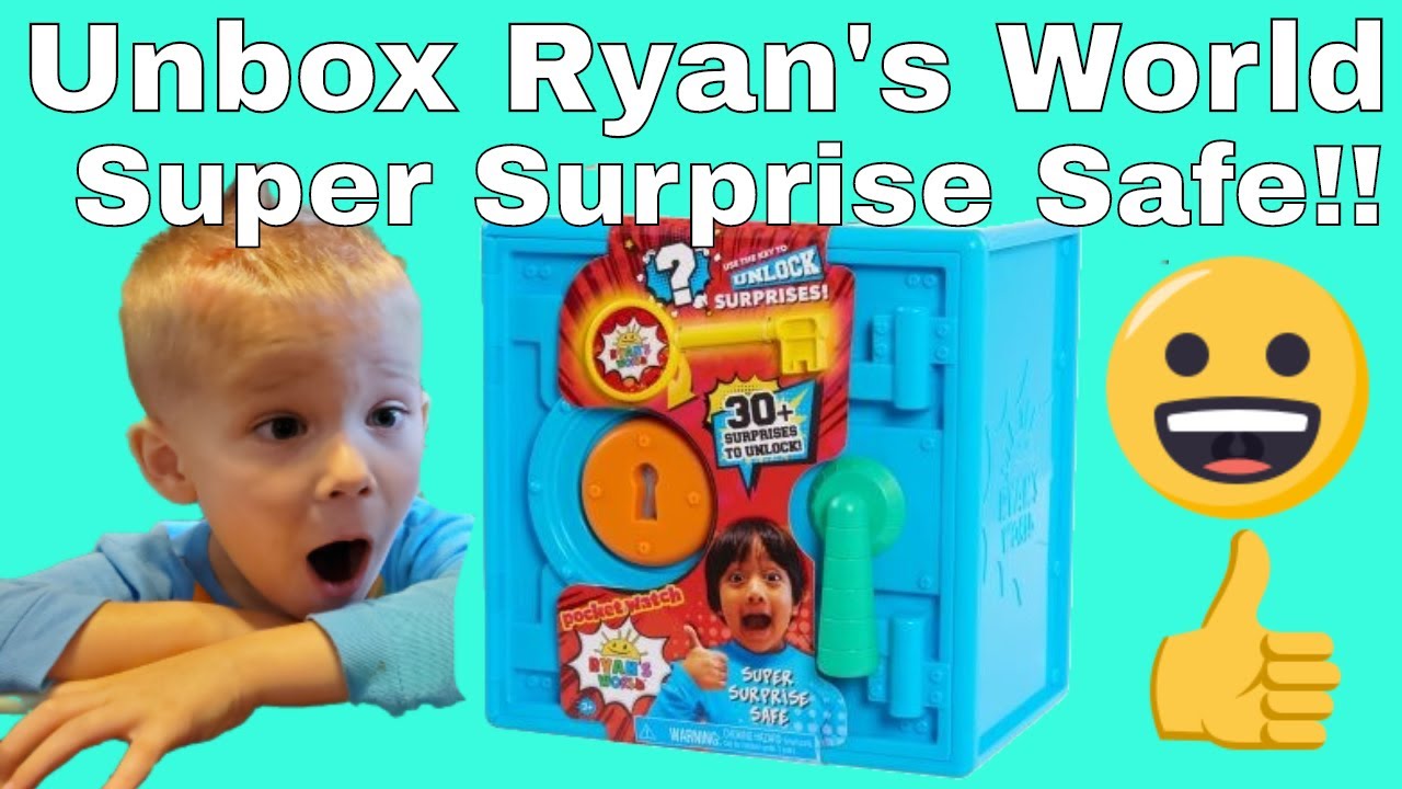 Unboxing Ryan's World Super Surprise Safe! - YouTube