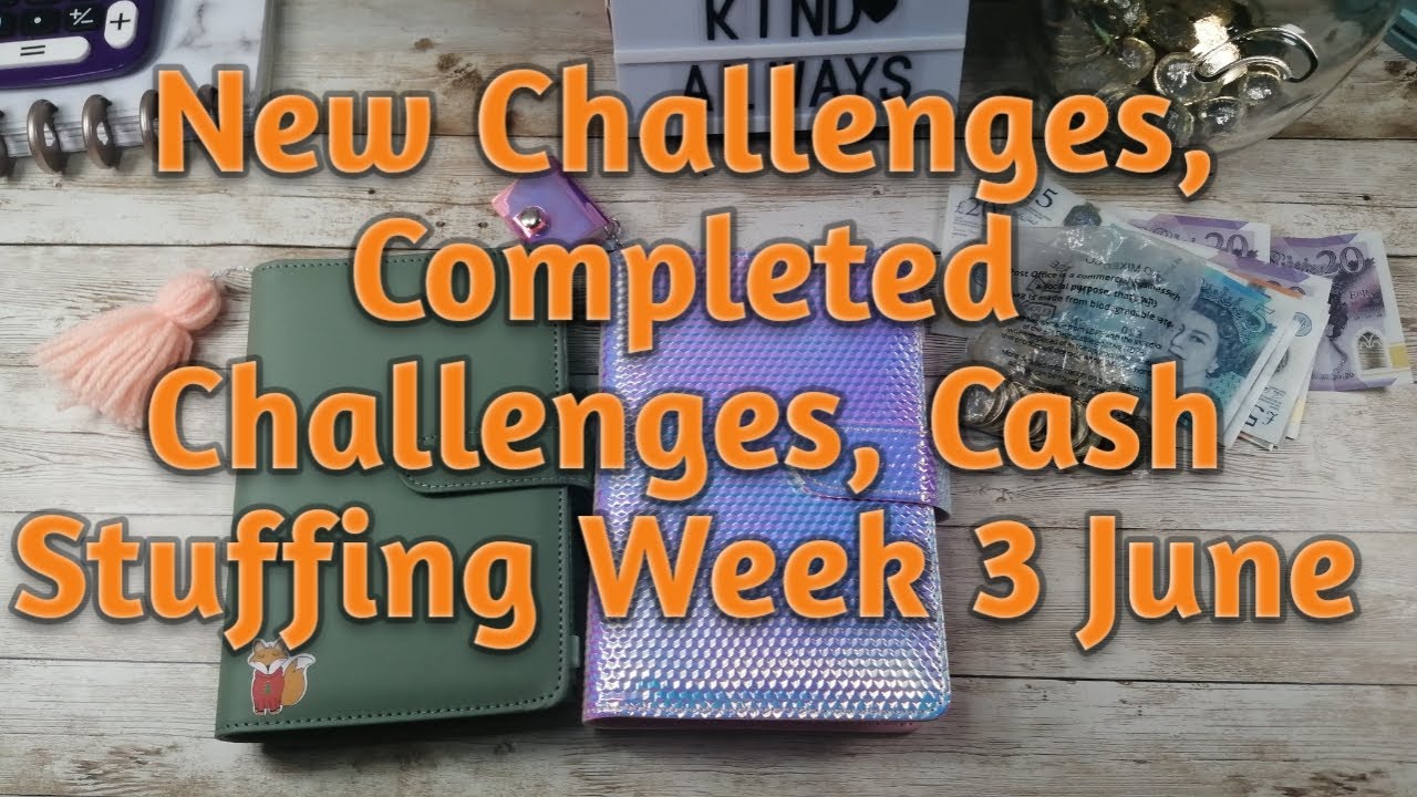 New Challenges, Completed Savings Challenges, Cash Stuffing Challenges ...