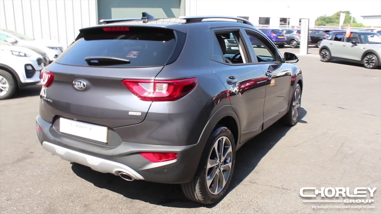 Kia Stonic | 1.0T GDi 3 5dr Auto | Graphite Grey - YouTube