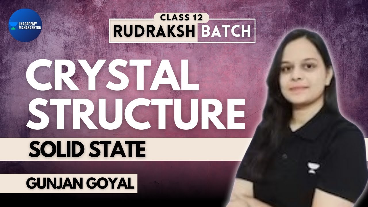 Class 12 || Chemistry || The Solid State || Crystal lattice, Unit Cell ...