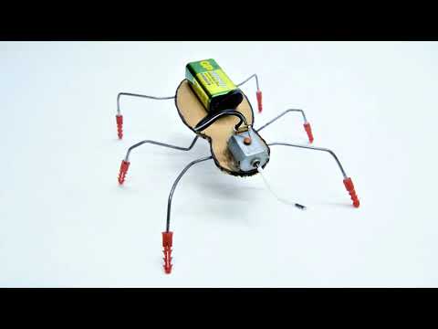 Kolay Robot Örümcek Nasıl Yapılır ? Harika - DIY