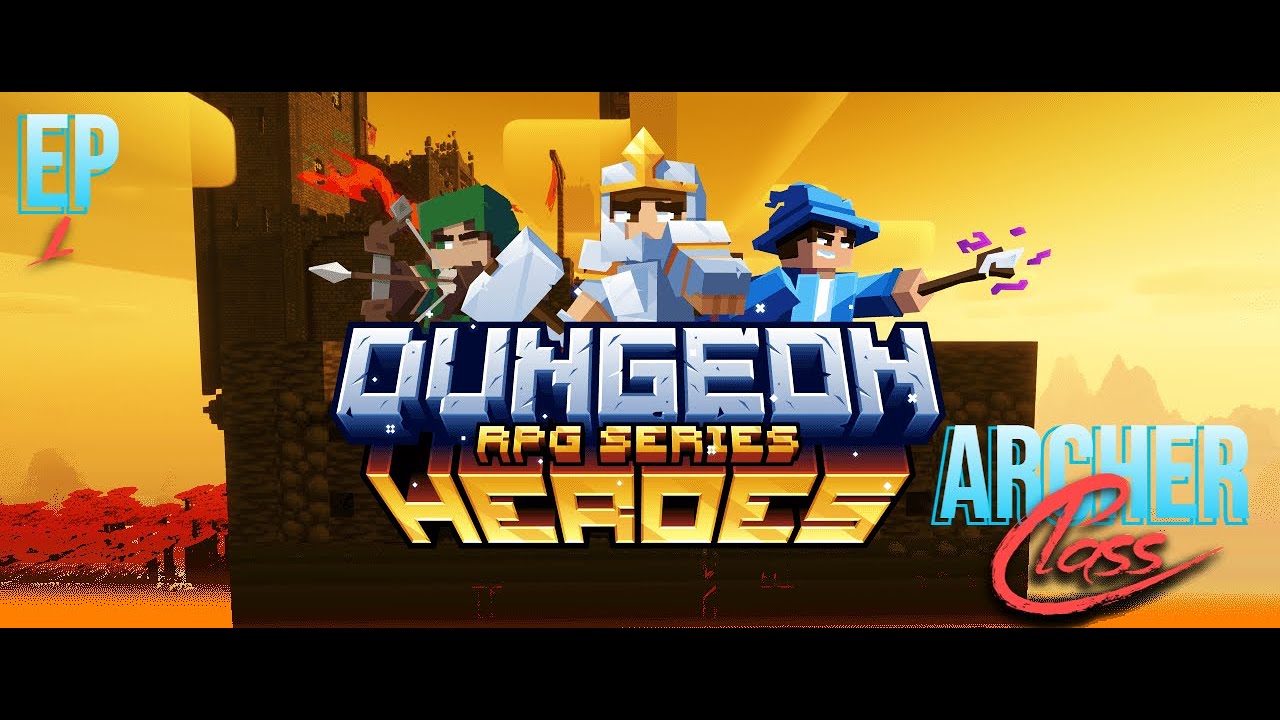 Minecraft Dungeon Heroes Archer Class - YouTube