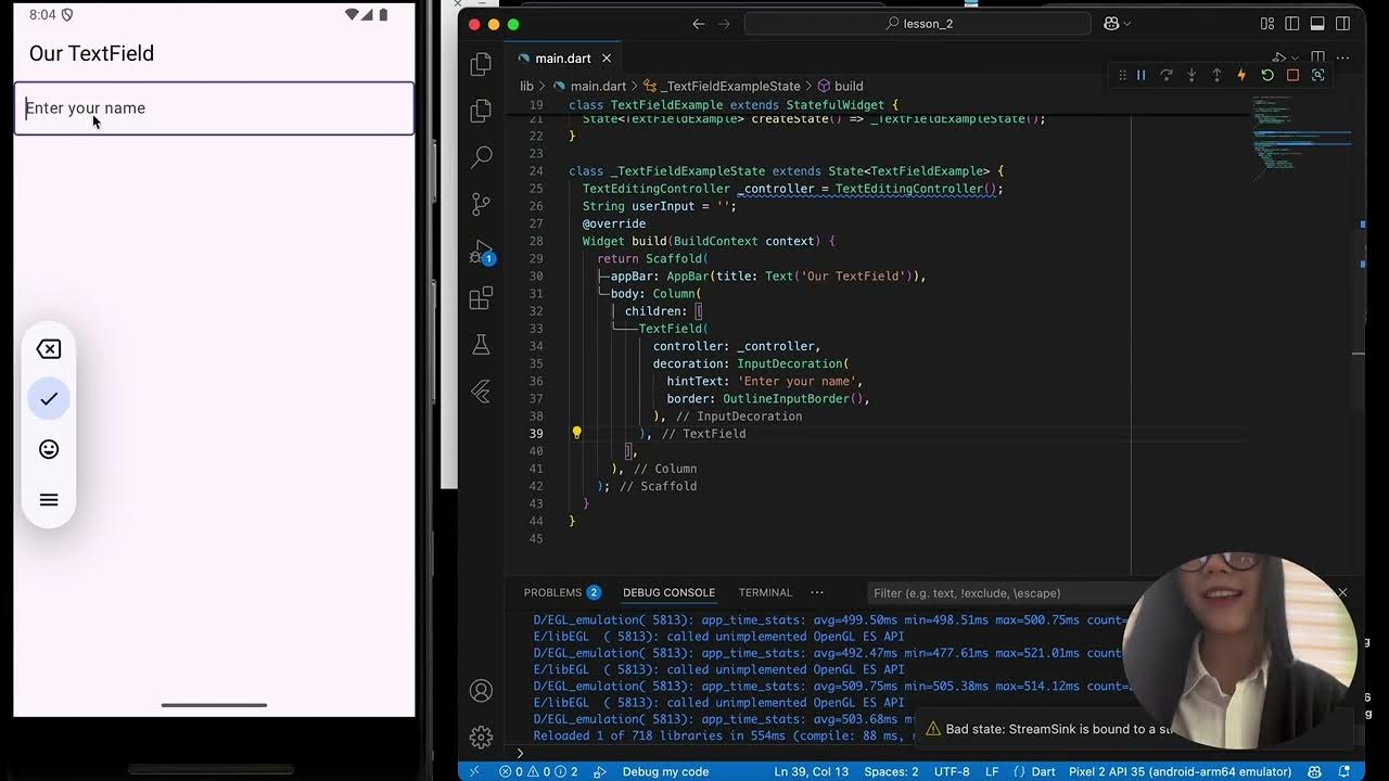 Creating a TextField in Flutter - YouTube