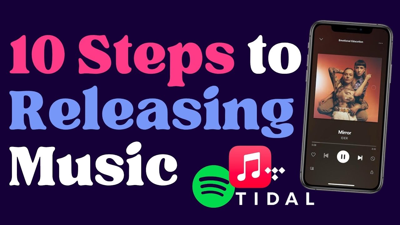 How to Release Music in 10 Steps - YouTube