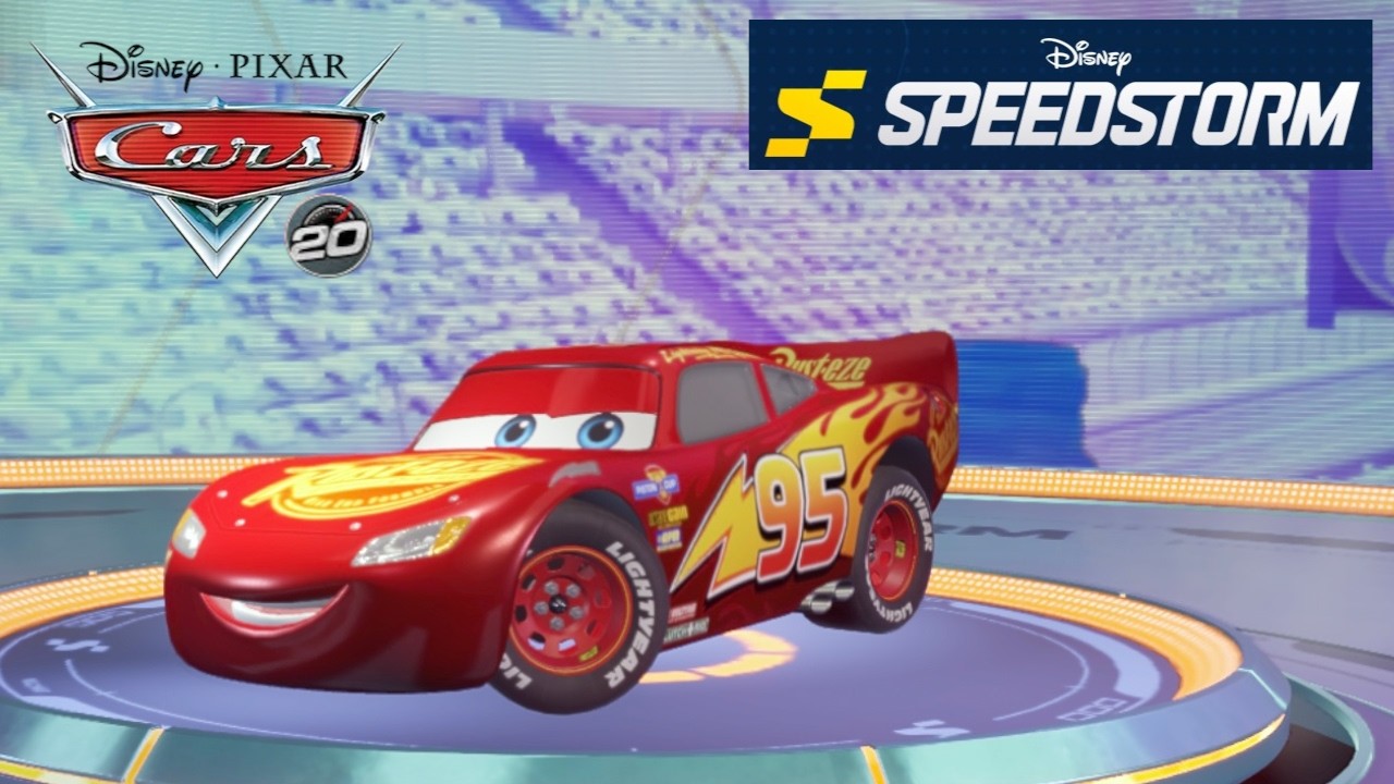 Lightning McQueen Races in the Route 66 Warm Up! | Disney Speedstorm ...