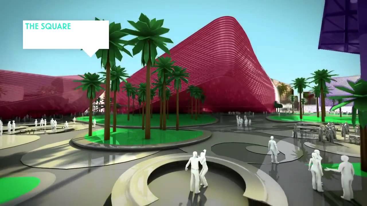 3D Multimedia for NEW Miami Beach Square - YouTube
