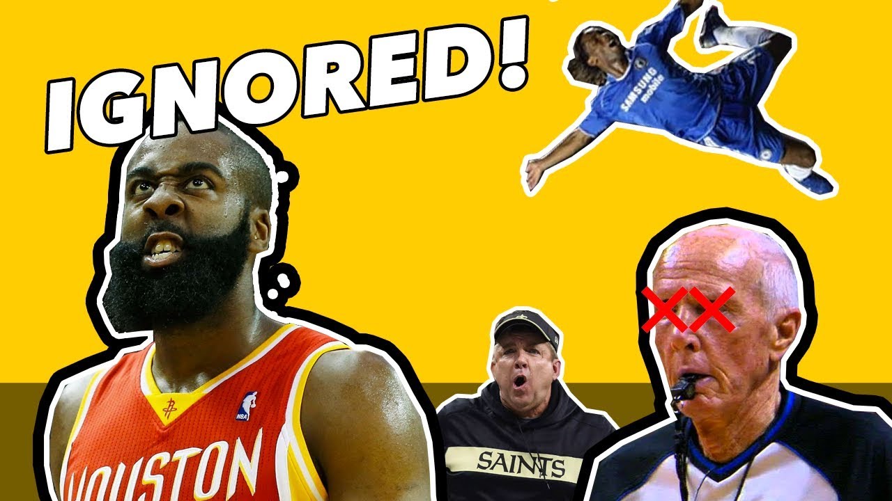 FIVE BLATANTLY IGNORED RULES IN SPORTS - YouTube