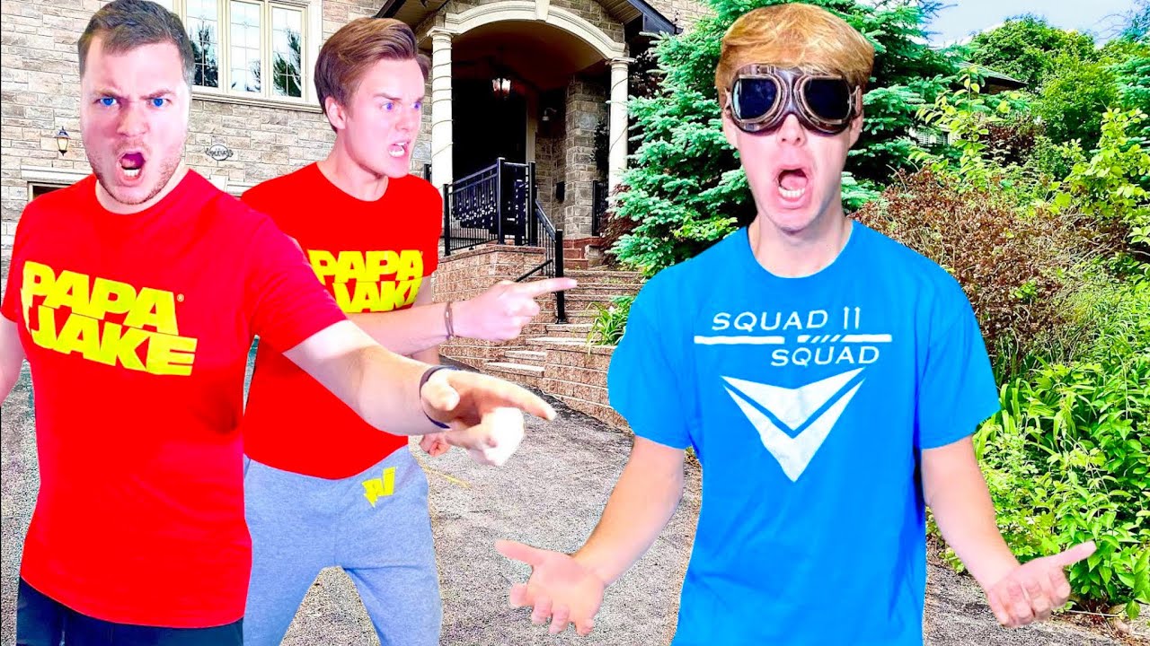 PAPA JAKE KICKED ME OUT! - YouTube