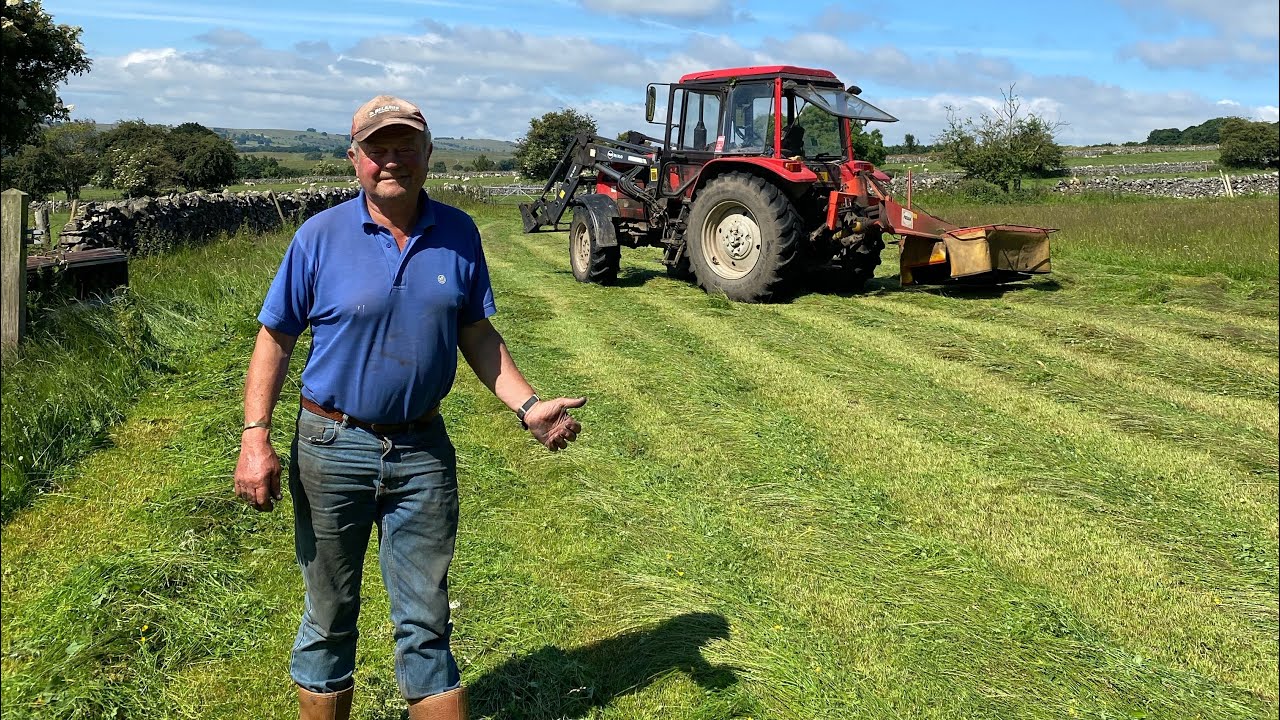 TIME TO MOW. HAYMAKING SEASON - DALE FARM 2021 cutting for meadow ...