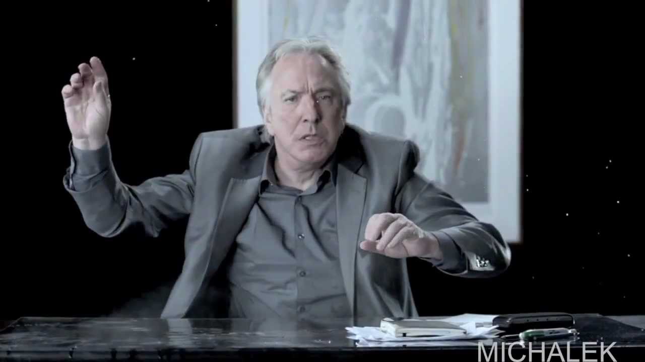 Epic Mass Effect Tea Time with Alan Rickman - YouTube