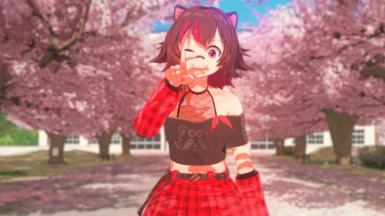 Rakkun Vtuber 人生リセットボタンぽち ElTioAle #mmd #Rakkun #Vtuber - YouTube