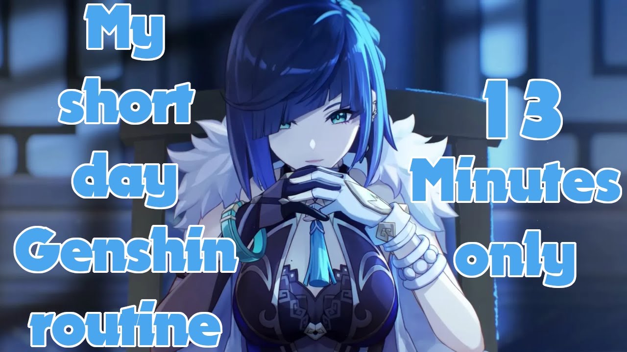 Daily routine when short on time | Genshin Impact - YouTube