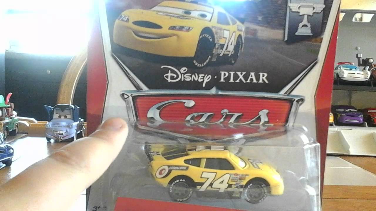 Mattel Pixar Cars Sidewall Shine NO.74 Diecast Review - YouTube