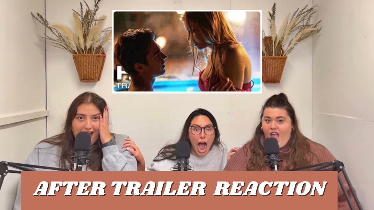 AFTER WE FELL OFFICIAL MOVIE TRAILER REACTION ! - YouTube