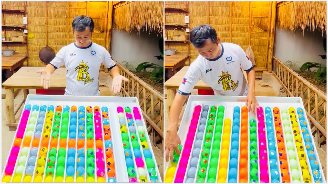 PaPa Play Game Random Puzzle IQ Sort 140 Ball Color Challenge Very Fun ...