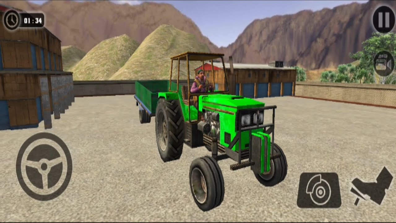 Tractor Cargo Transport Driver Simulator - Android Gameplay - YouTube