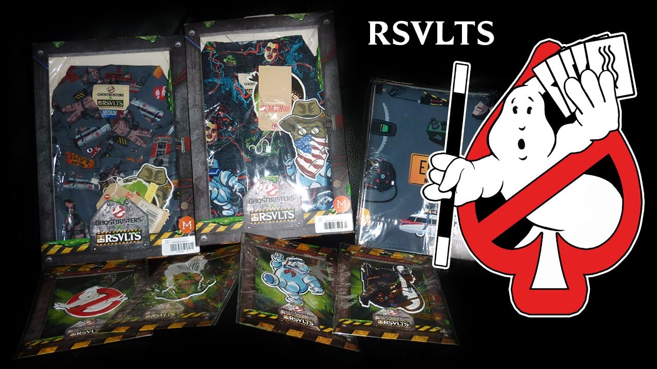 Ghostbusters RSVLTS - Shirts, leather stickers and wrapping paper ...