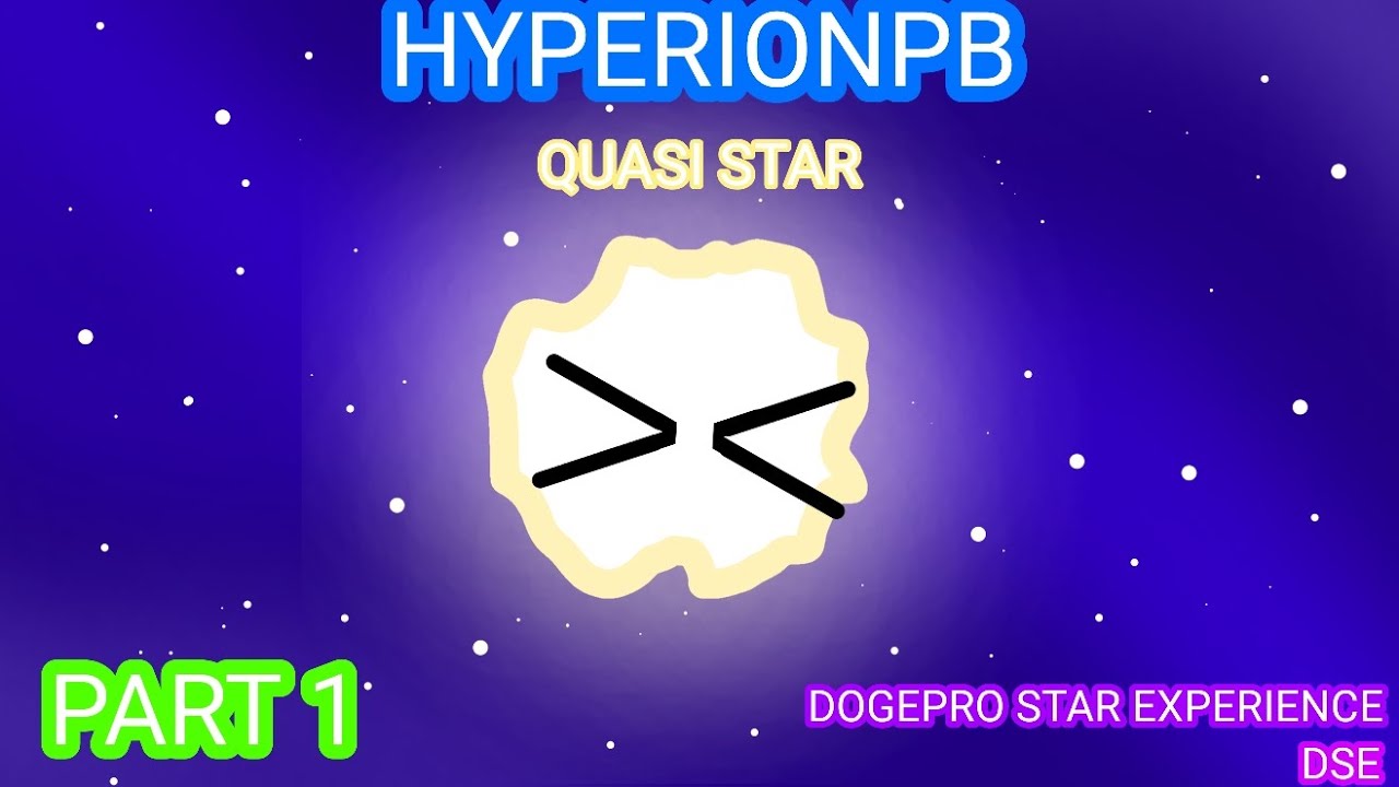 DSE Timeline of a Quasi Star - Part 1 (credits to @AstroCatz) - YouTube